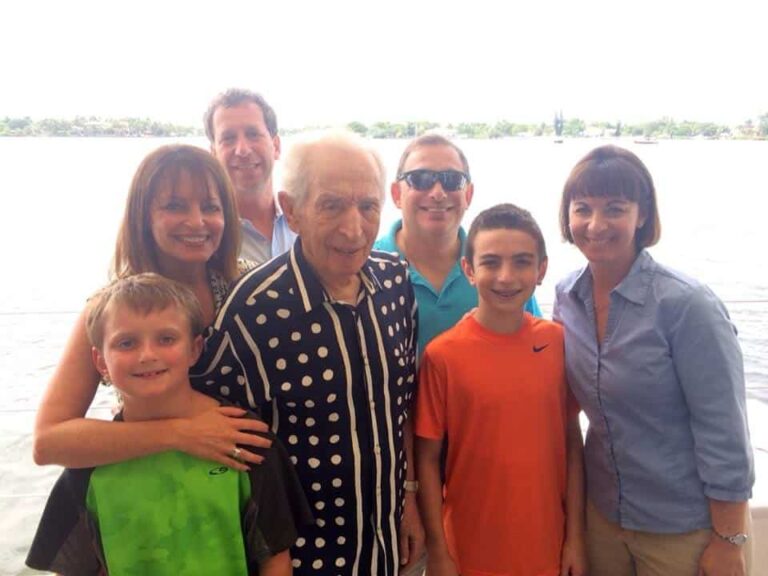 The Frydman family. Frydman’s last birthday, Florida 2014. – '45 Aid ...